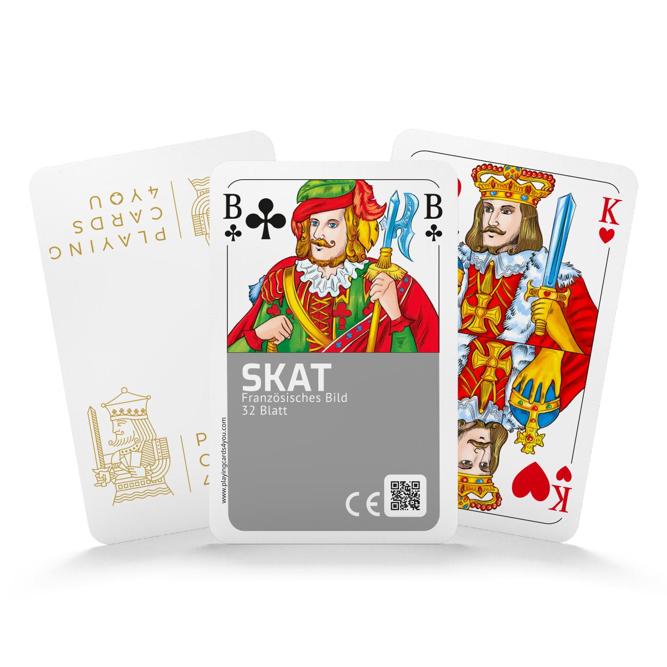 Skat - Französisches-Bild – playingcards4you