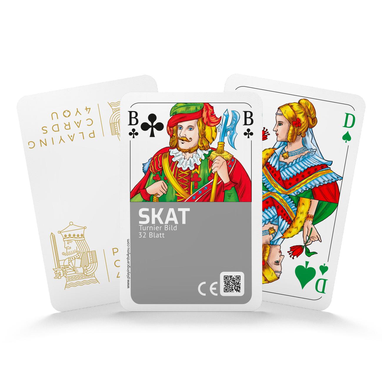 Skat - Französisches-Turnier/Bild – playingcards4you